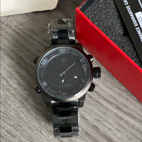 Accessories | New Rare Shark Army Stainless Steel Watch | Poshmark